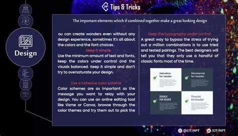 Cit Inpt On Linkedin Tipsandtricks It Technology Design Algorithms Security Webdeveloper…
