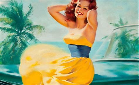 974770 Calendar Futuristic Artwork Pinup Models Women Rare