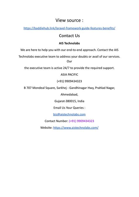 laravel framework a comprehensive guide for modern web development pdf