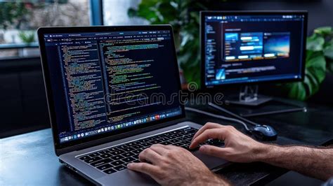 Coding And Debugging Software Development Process In A Modern Office