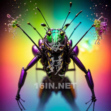 Robot Like Grasshopper 16in Photo