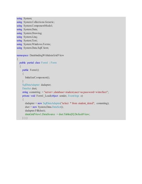 Grid View Control Docx