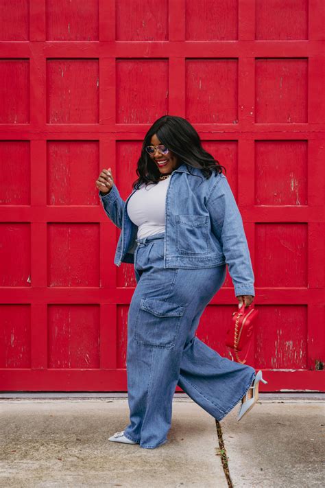 Denim On Denim Plus Size Western Fashion Musings Of A Curvy Lady