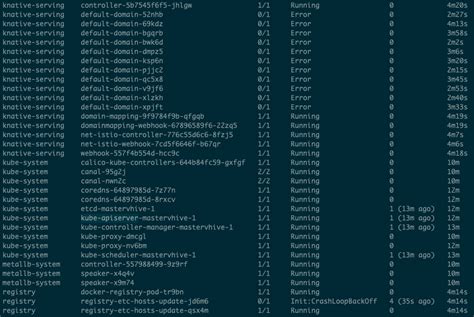 Vhive Setup On On Prem Cluster Kube Apiserver And Istiod Under Namespaces Knative Serving And