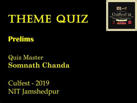 theme quiz prelims ppt