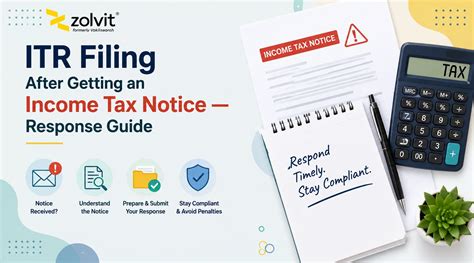 Itr Filing After Income Tax Notice Response Guide
