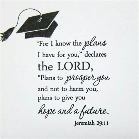 Graduation Cap With Bible Verse