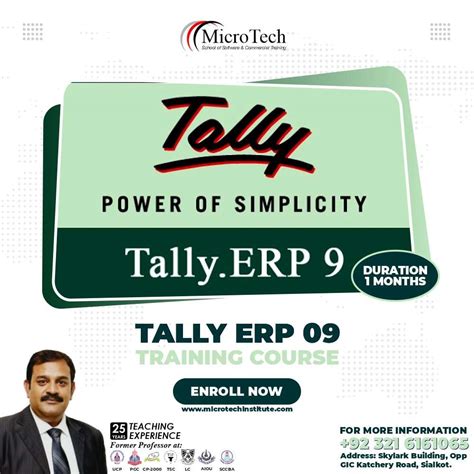 Tally ERP Accounting Software Course Microtech Institute For Import Export Amazon EBay Alibaba