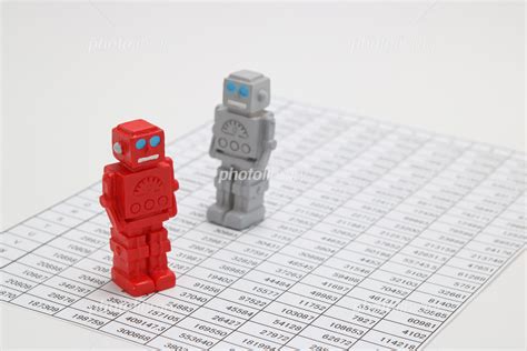 ロボット 資料 人工知能イメージ 写真素材 5447517 フォトライブラリー Photolibrary