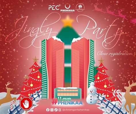 Clb 🎄thông Báo Đóng Đơn Đăng Ký Jingly Party”🎄 English Caption Below 🤩 Waoo Vậy Là Chỉ