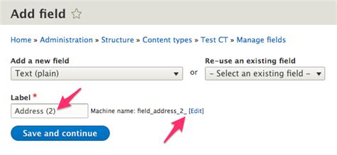 What Is In A Field Name In Drupal 8