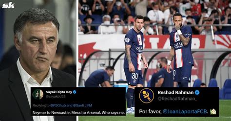 Neymar To Newcastle Messi To Arsenal Who Says No Twitter Reacts As Rumors Of Psg Getting