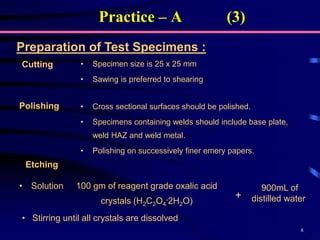 ASTM IGC Testing ASTM IGC TestingASTM IGC Testing PPT
