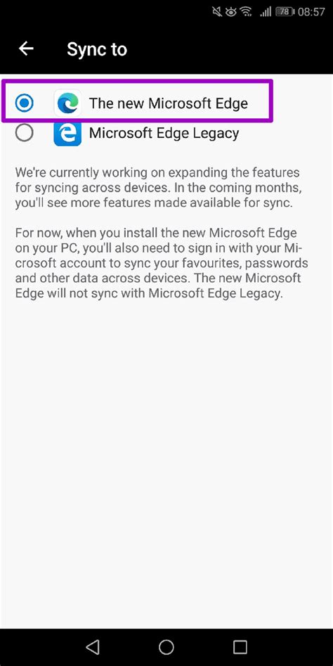 how to sync passwords bookmarks and extensions in microsoft edge