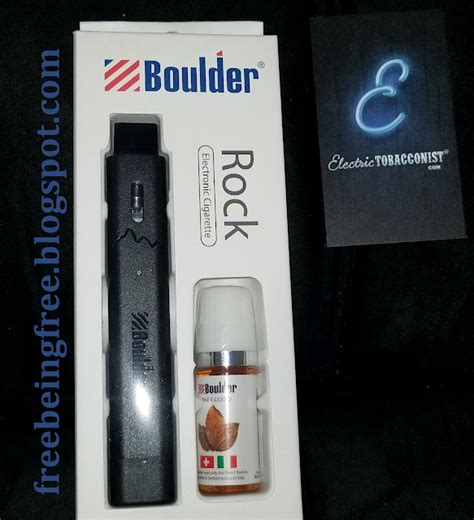 Being Free Review Boulder Rock Vape Pen