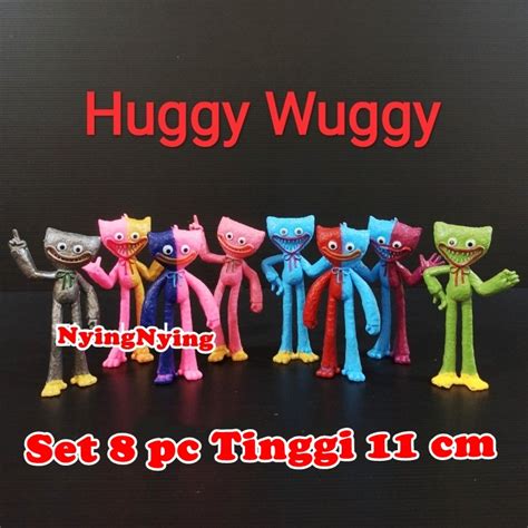 Jual Mainan Boneka Monster Huggy Wuggy Kissy Missy Poppy Playtime Set 8