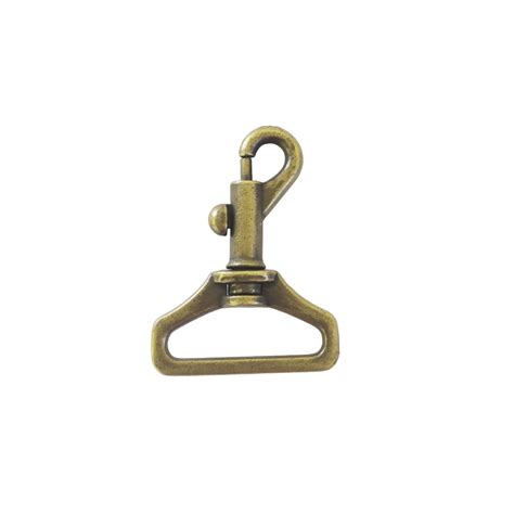 Trigger Hook Antique Brass 32mm Dmleatherworx Pty Ltd