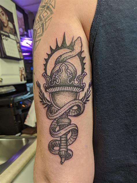Jormungandr For My Illustrative Norse Mythology Sleeve Forgot To Post