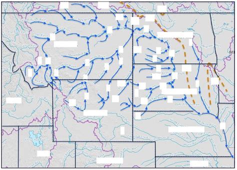 Modified Map From United States Geological Survey Usgs National Map