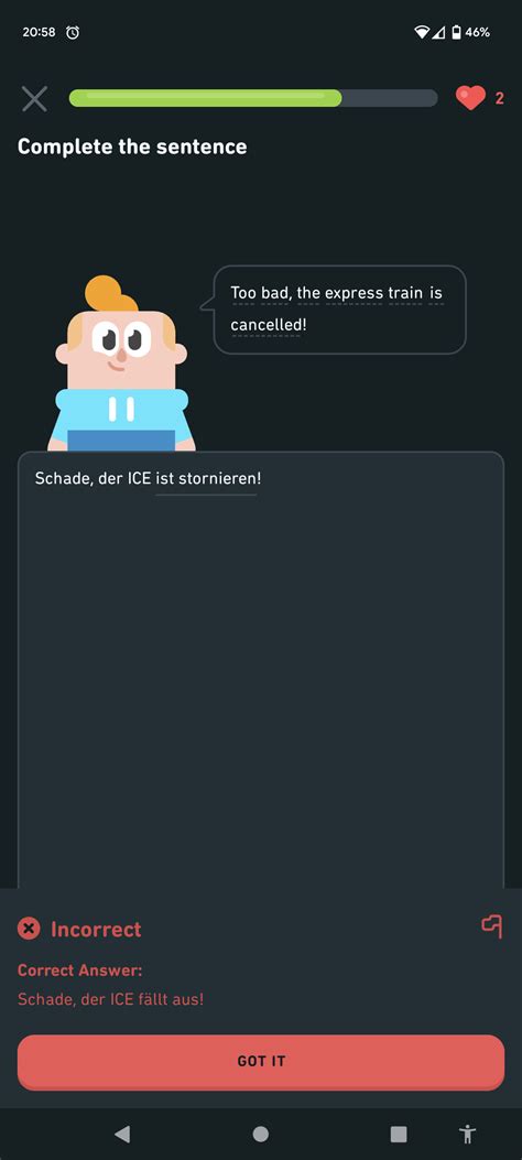German Need Help Clearing This Up Rduolingo