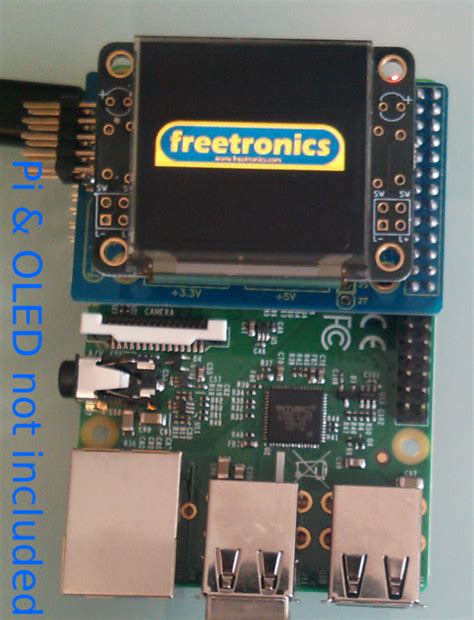 Freetronics PiScreen OLED Adapter For Raspberry Pi Australia
