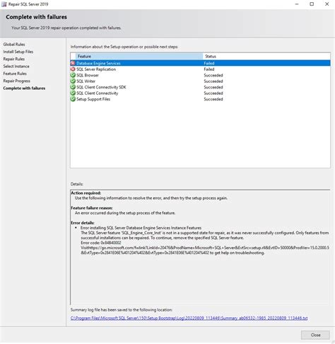 Cannot Instal Sqlserver 20192017 Microsoft Qanda