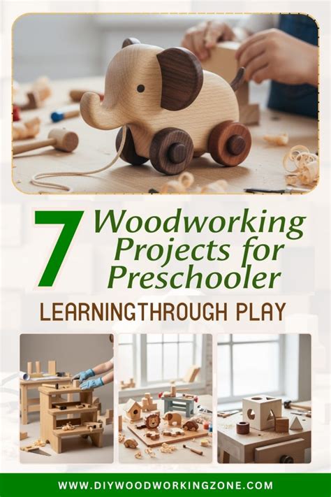 7 Woodworking Projects For Preschooler Learning Through Play Diy