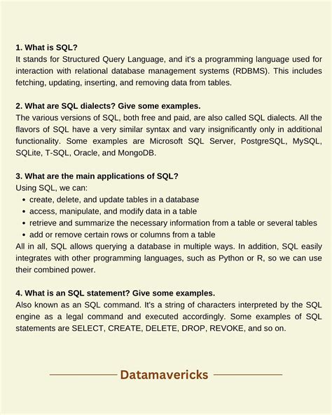 venkata data science data analytics gen ai sql interview questions you must know 🔹 are