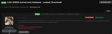 Wired Data Leak Exposes 23m Users Amid Broader Claims