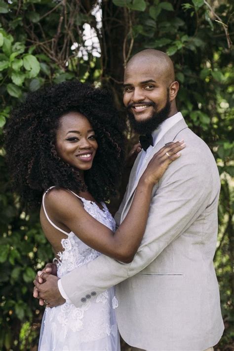 Casamento Aretha And Daniel Mariée Inspiração Para Noivas E Casamentos Black Bride Natural