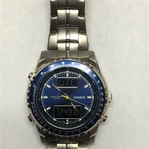 Vintage Casio Analog Digital Chronograph Watch Mtp 4700 Japan New Battery Watchcharts