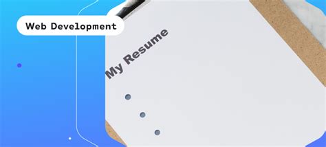 The Perfect Resume Design For Web Developers By Ironhack Medium