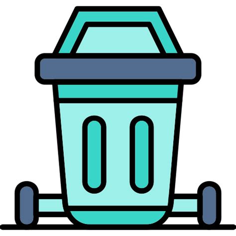 Dustbin Generic Outline Color Icon