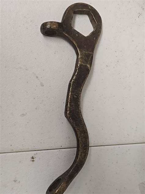 Vintage San Francisco Fire Department Brass Hydrant Spanner Wrench Ebay