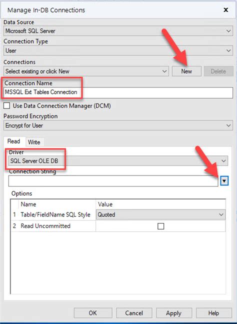 How To Connect External Tables In Ms Sql Database