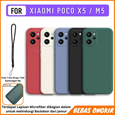 Jual Case Xiaomi Poco X G X Pro Liquid Silicone Mircrofiber Casing Hitam Tali Poco X