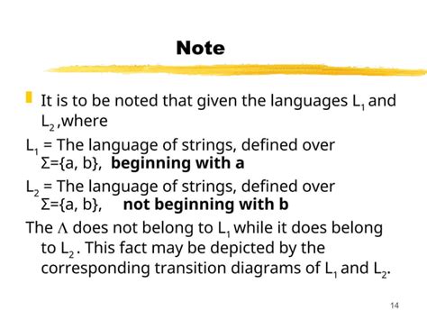 Theory Of Automata Power Point Slides Lecture 05ppt