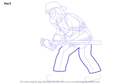 How To Draw A Fireman Other Occupations Step By Step DrawingTutorials101 Com