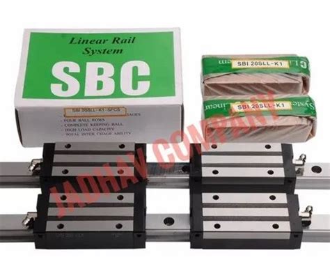 Standard Bearing Steel SBC Linear Motion Guide For Rail Block Guide Width Or Diameter Mm