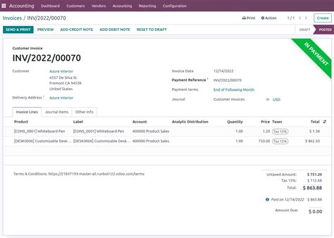 44 Customer Finance Management With Odoo Accounting Module Odoo 16