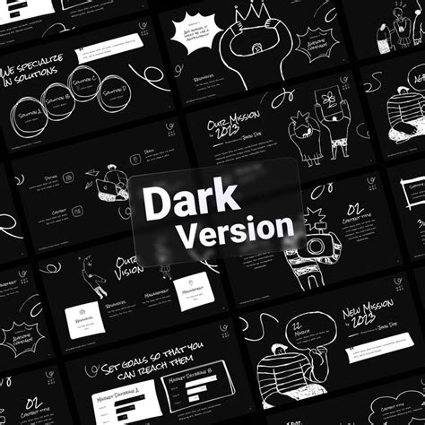 Whiteboard Illustration Assets Powerpoint Template