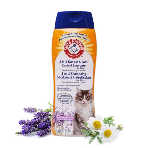 Arm And Hammer 2 In 1 Deodorizing And Dander Reducing Shampoo For Cats