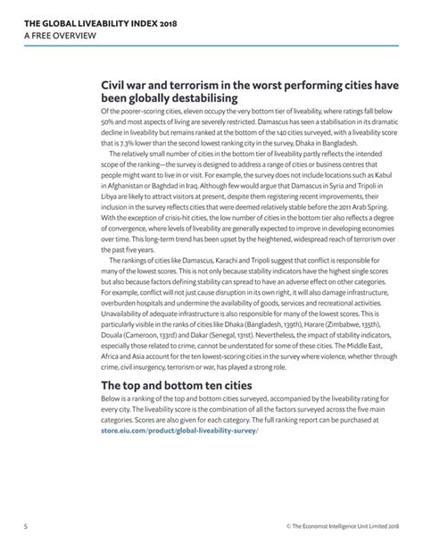 The Global Liveabilityindex2018 Pdf