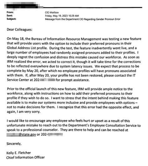 State Department Offers Counseling To Staff It Misgendered The Spectator World