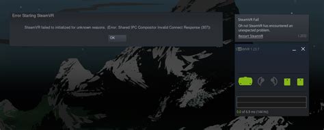 Bug Shared Ipc Compositor Invalid Connect Response 307 Vrcompositor Segfault · Issue 532