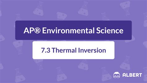 Thermal Inversion Ap® Environmental Science Review Albert Resources