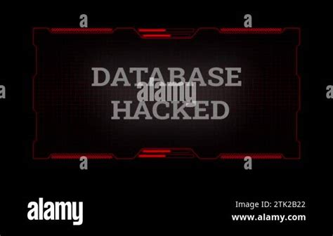 Warning Error Danger Digital System Security Alert Error Message