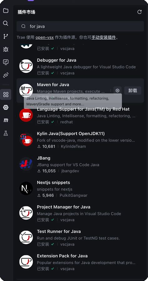 idea转战trae ai ied配置 技术栈