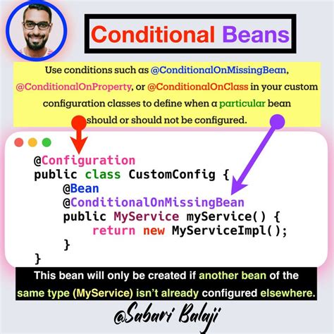 🔥spring boot tip conditional beans for flexible configurations imagine this scenario we need a