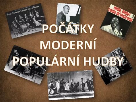 Ppt Po Tky Modern Popul Rn Hudby Powerpoint Presentation Free Download Id
